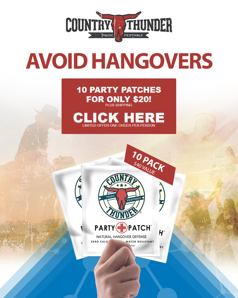 Country Thunder - 10 Patches – Party Patch
